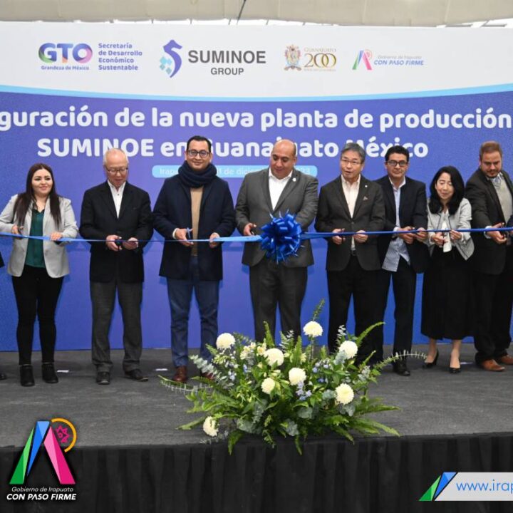 Inauguran nueva planta de Suminoe – Gobierno Municipal de Irapuato